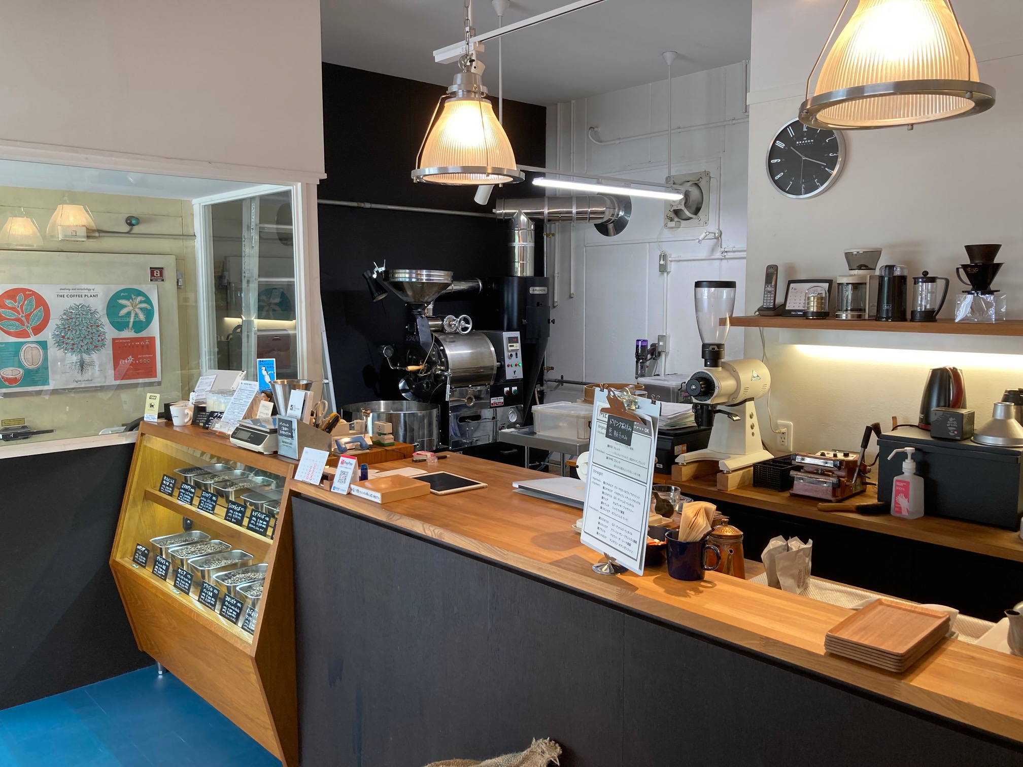 改装後の店舗（その2） - HIDE COFFEE BEANS STORE｜スペシャルティコーヒー専門店 | HIDE COFFEE BEANS STORE｜スペシャルティコーヒー専門店